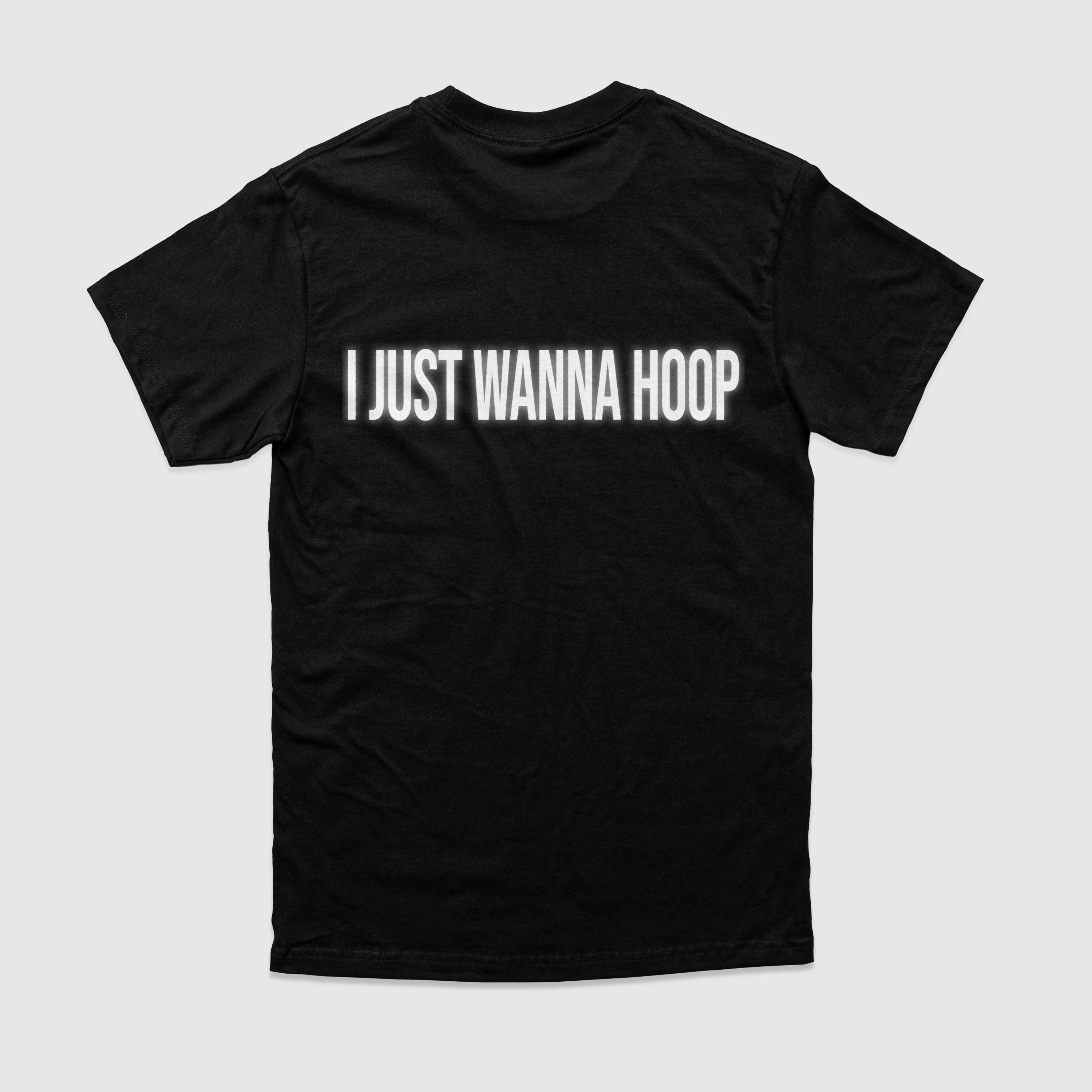 I Just Wanna Hoop T-Shirt [REFLECTIVE] – Bucket Culture